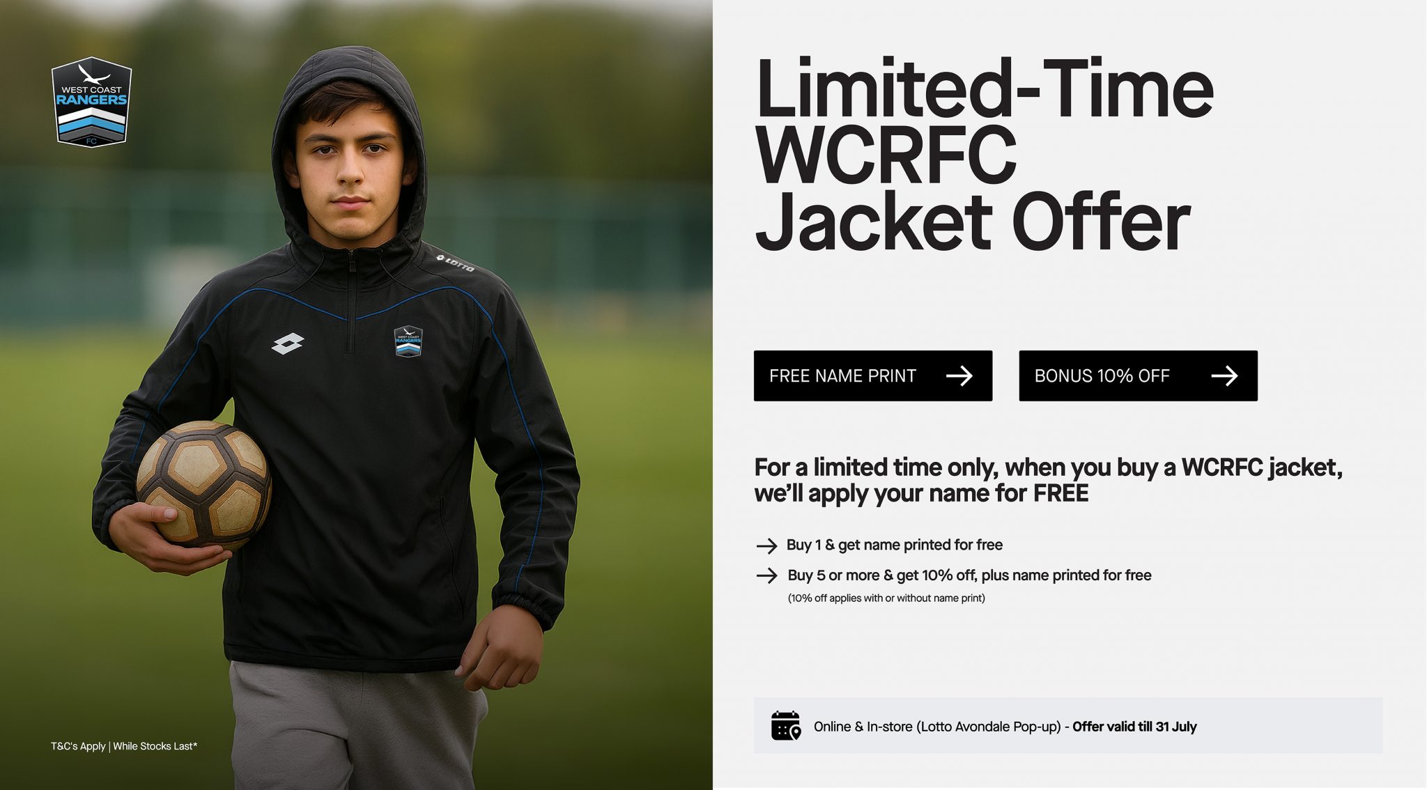 West Coast Rangers FC – Lotto Sports